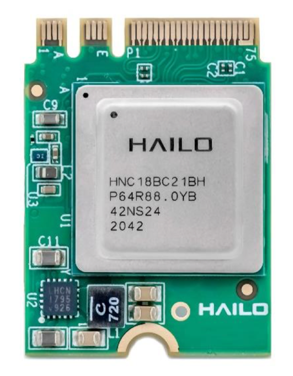 Hailo-8 26-TOPS Neural Accelerator M.2 A+E 2230 – JeVois Smart Machine Vision